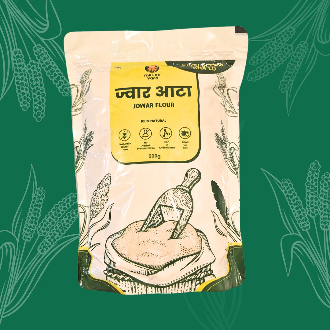Jowar Atta - 500gm – Millet Yard