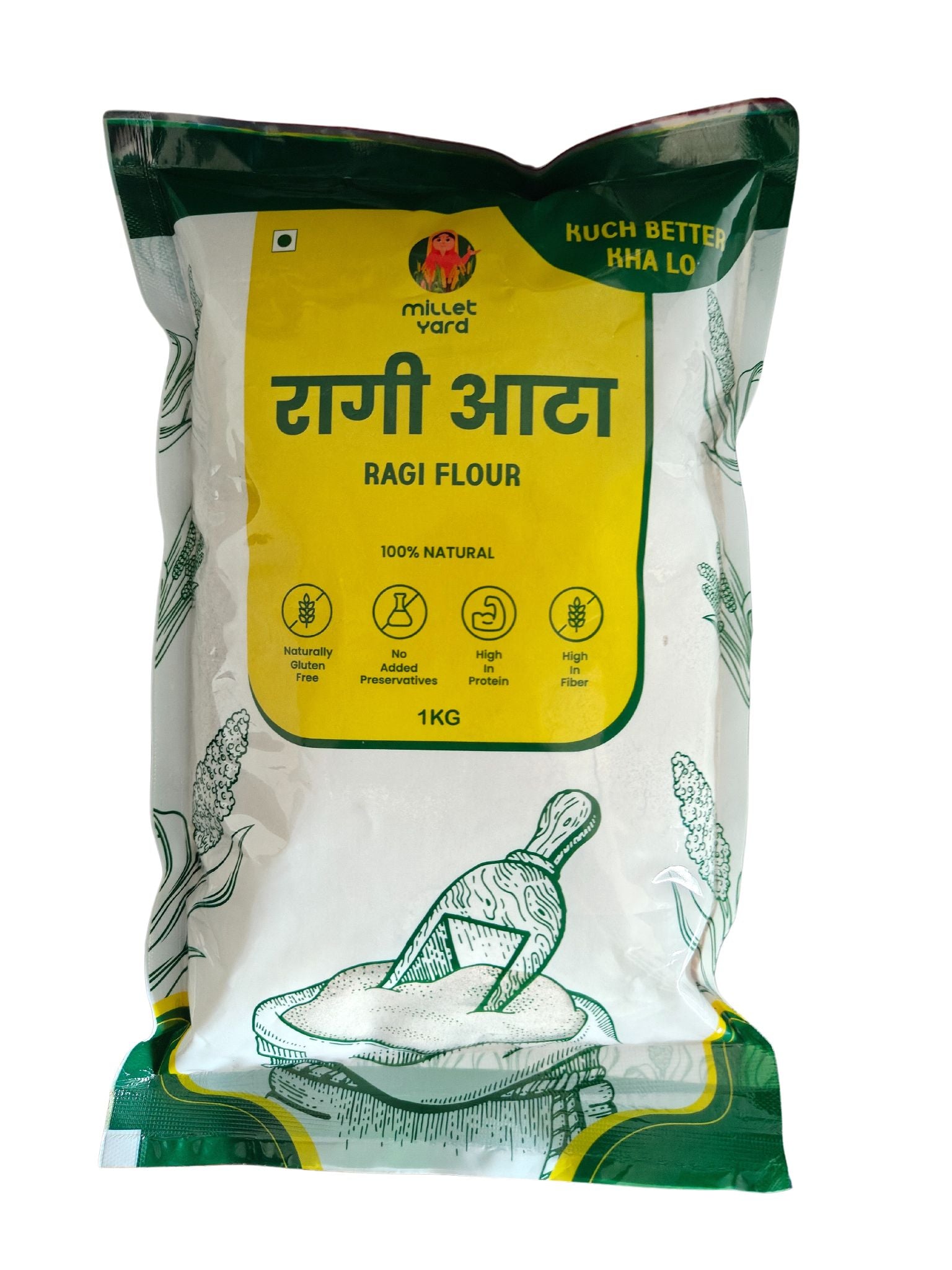 Ragi Flour - 1kg – Millet Yard